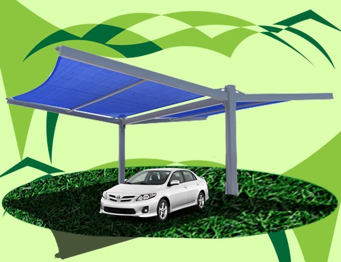 Slanted Cantilever Wing Cabled - car parking shade suppliers in Saudi ...